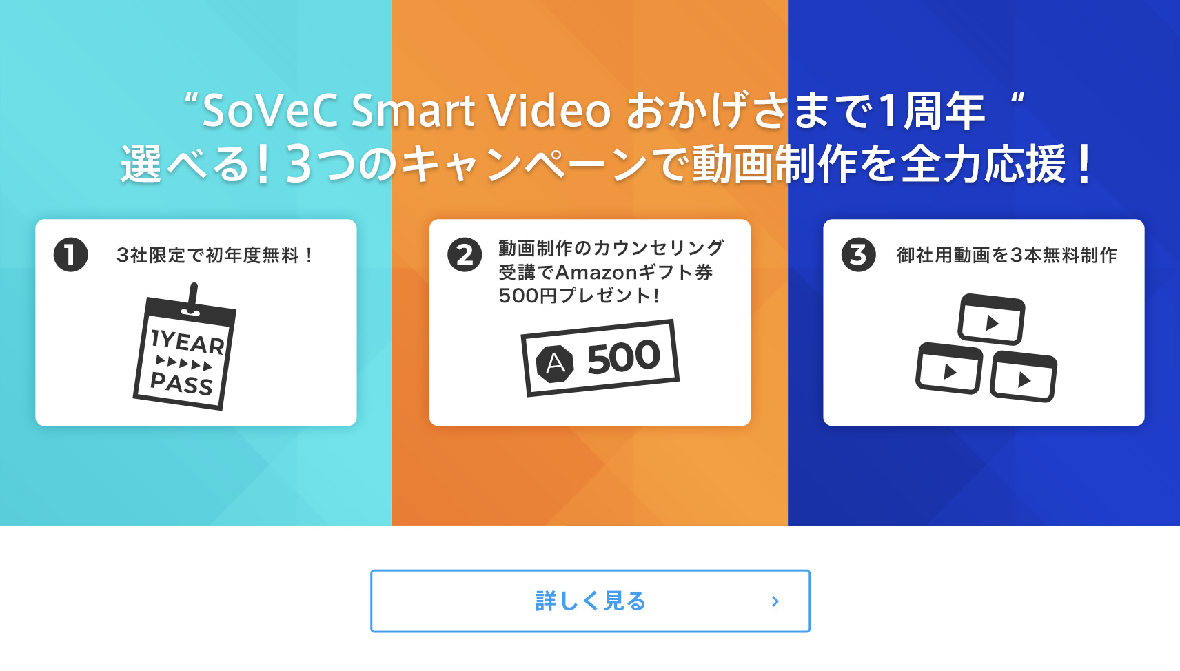 最新AIを用いて簡単に動画制作できるSmart Video｜SoVeC(ソベック）